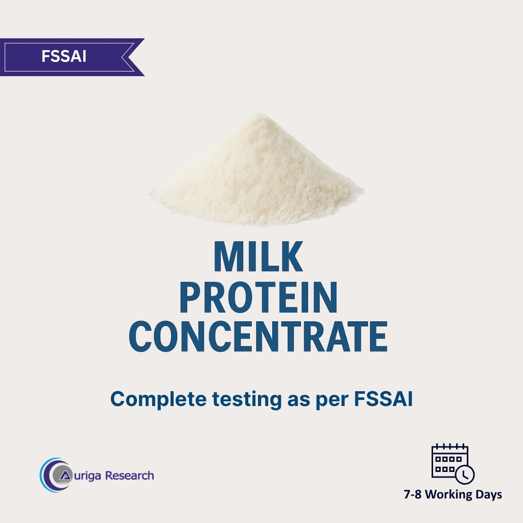 Milk Protein Concentrate Testing - Auriga Research Store