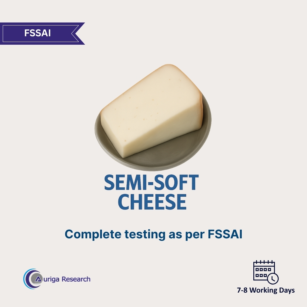 Semi-Soft Cheese Testing - Auriga Research Store