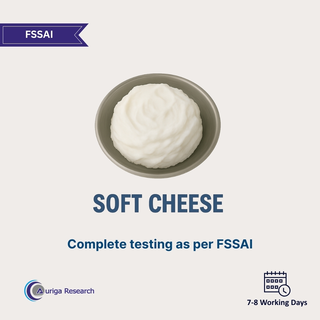 Soft Cheese Testing - Auriga Research Store