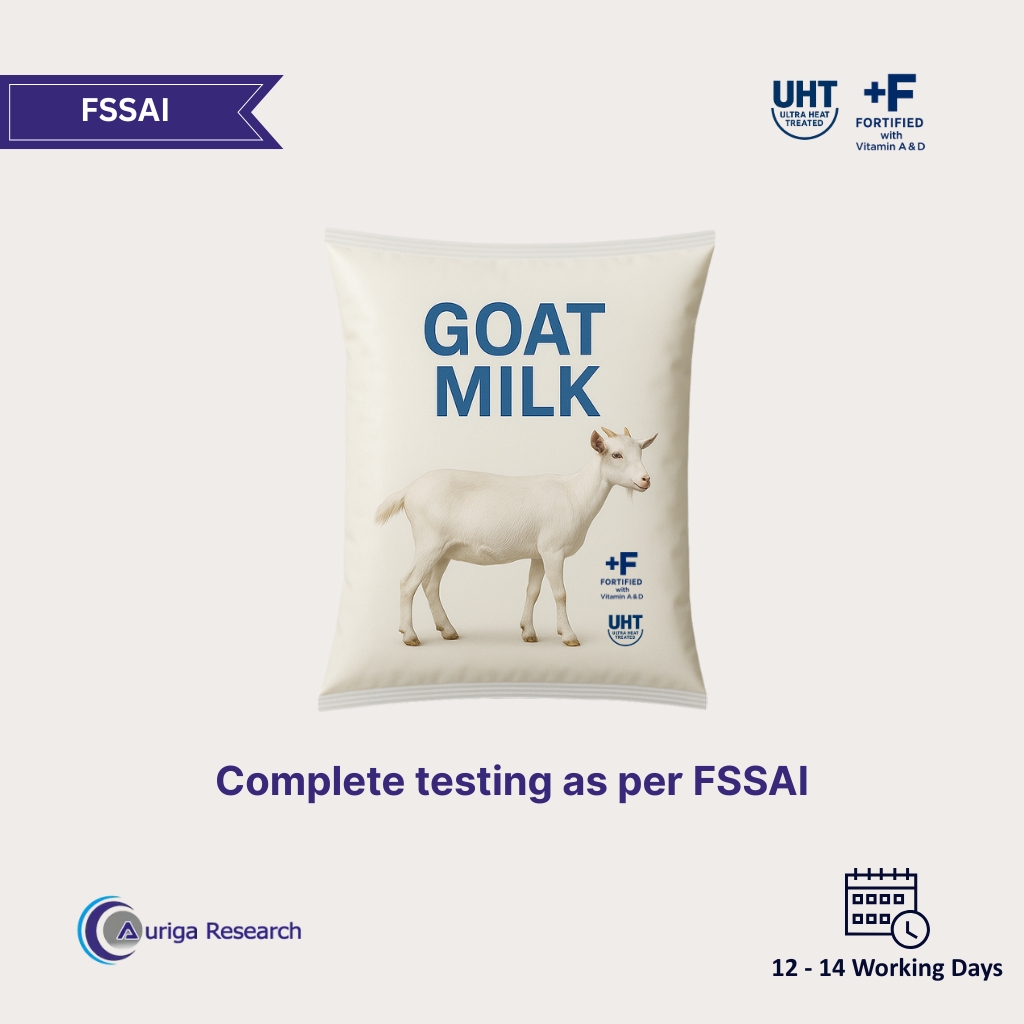 Goat Milk UHT Fortified Testing - Auriga Research Store