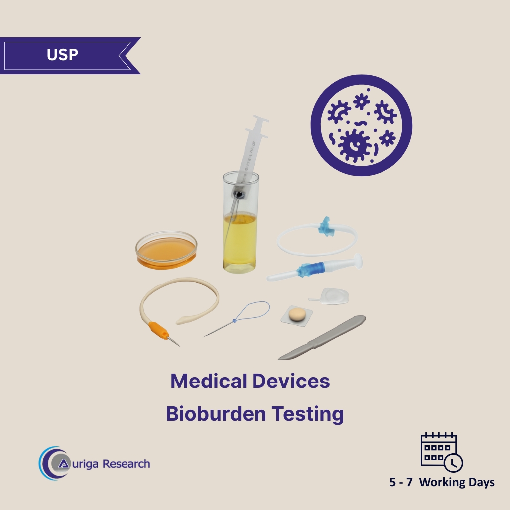Bioburden Testing USP - Auriga Research Store