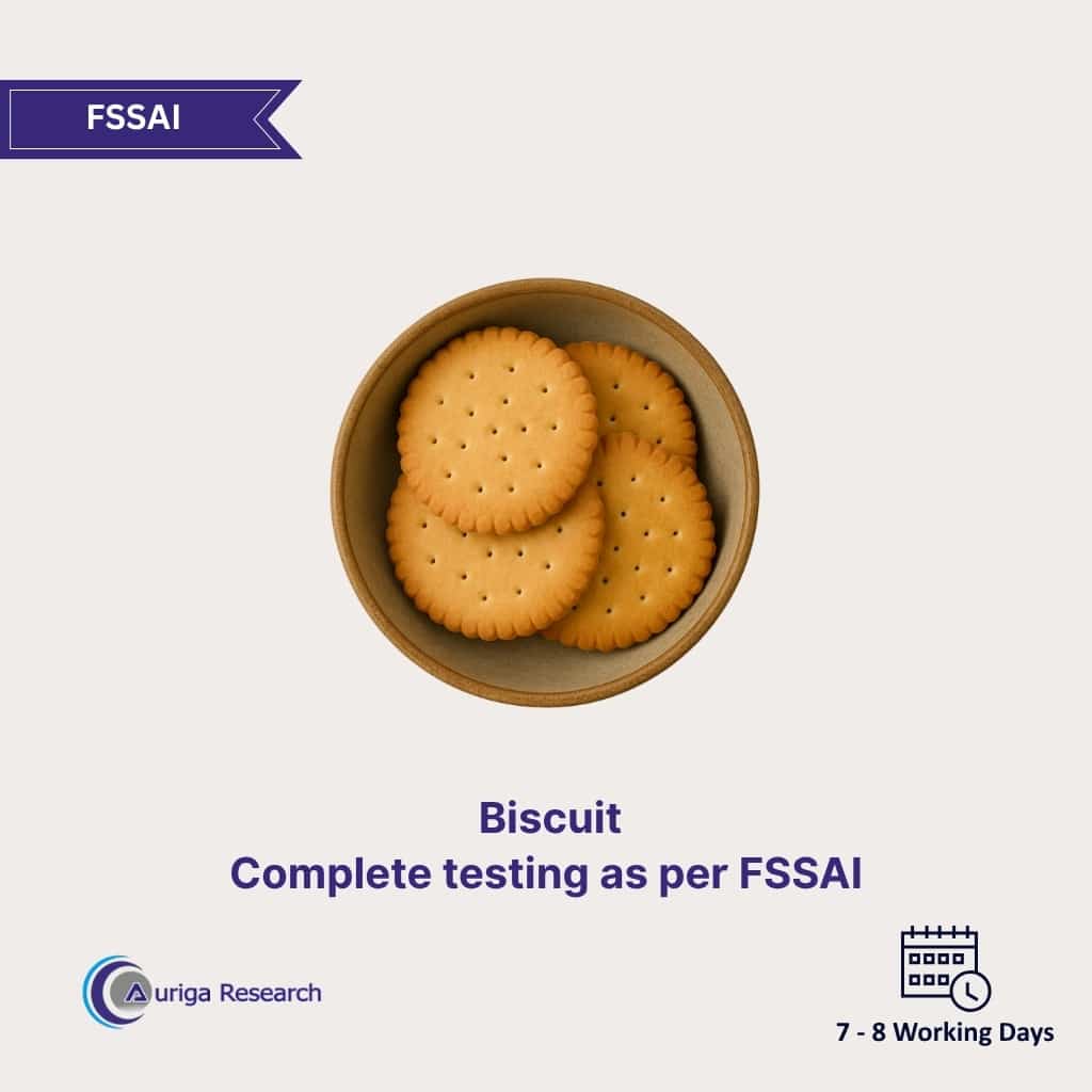 Biscuit Testing - Auriga Research Store