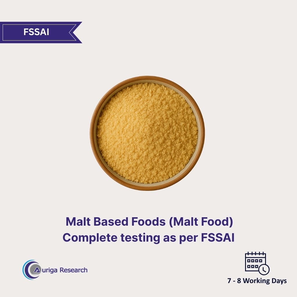 Malt Based Foods (Malt Food) Testing - Auriga Research Store