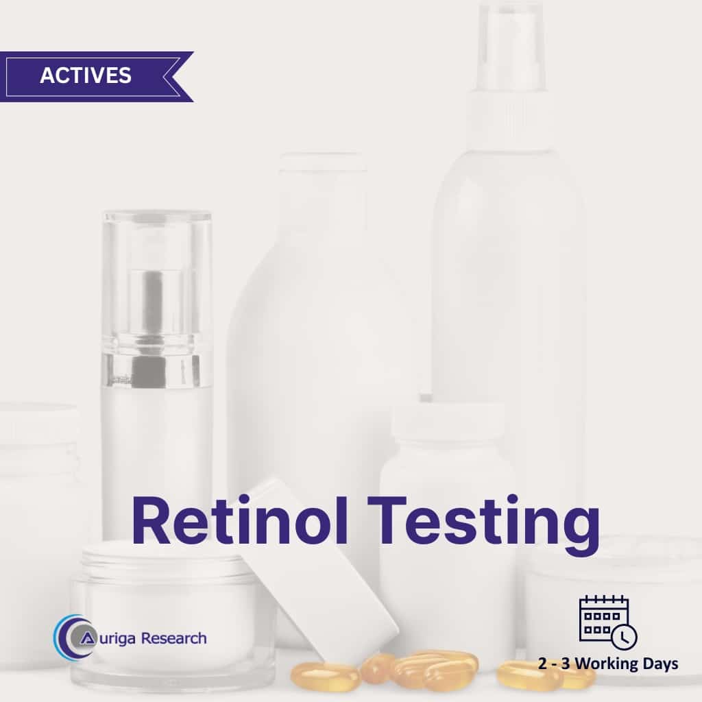 Retinol Testing - Auriga Research Store