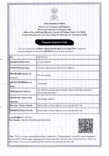 Auriga Research | IEC-Compliant Testing Services in India